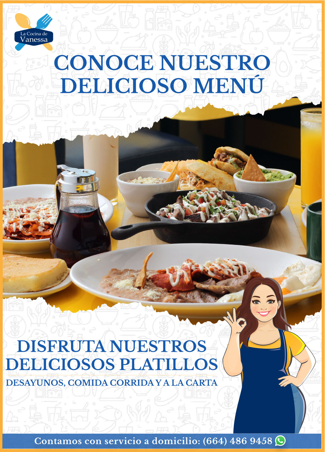 Menú La Cocina de Vanessa - La Cocina de Vanessa